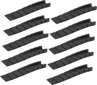 Soimiss 20stücke Tischkeile Baukeile Möbel-nivellierkeile Toiletten-nivellierkeile Heimwerker-nivellierer rutschfest Für Kühlschrank Tisch Stuhl