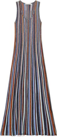 Maliparmi Maliparmi, Femme, Robes, Bleu, Taille: 40 FR Flexage Striped Dress