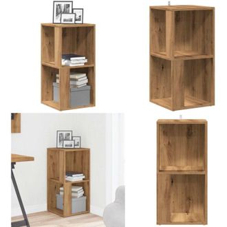 vidaXL Vidaxl - Armoire dangle ch&ecirc;ne artisanal 33x33x67 cm bois ding&eacute;nierie