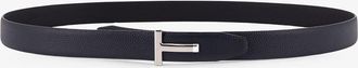 Tom Ford Hammered leather belt - TOM FORD - gender_Man