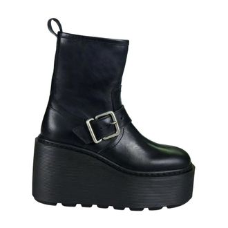 Vic Mati&eacute; Bottes F20 Zeppa Stripy - Femme - Chaussures - Noir - Taille: 39 EU