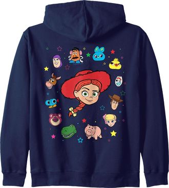 Pixar Disney and Pixars Toy Story Jessie Big Face Collage Kapuzenjacke