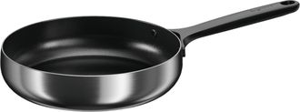 Berghoff Home Edelstahl Bratpfanne 24cm - Antihaft-Pfanne ohne PFAS - beschichtete Universalpfanne f&uuml;r alle Herdarten - langlebige Non-Stick Pfanne - schwarz