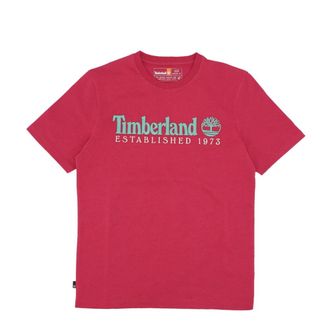 Timberland Vintage Est 1973 T-Shirt - - Tops - Damen - Rot - M