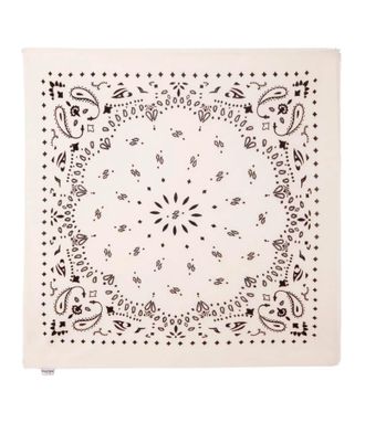 Kujten Foulard Hachiko Cachemire Blanc
