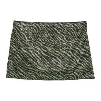 Os&eacute;ree Short Skirts - Femme - Jupes - Vert - Taille: 42 FR