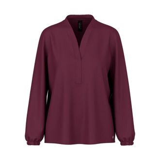 Marc Cain Flie&szlig;ende Bluse - - Blouses & Shirts - Damen - Lila - 2XL