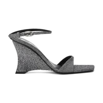 Diesel D-amber Sandal Wedge - - Shoes - Damen - Grau - 39 EU