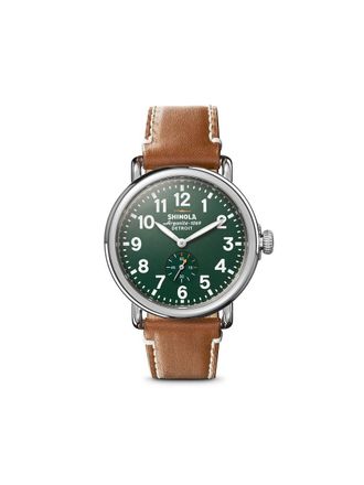 Shinola The Runwell 41mm - Grün