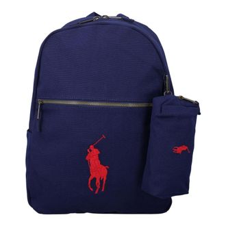 Polo Ralph Lauren Sac &agrave; dos scolaire en toile - unisex - Sacs - Bleu - Taille: ONE Size