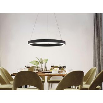 Fischer & Honsel Fischer&honsel - led Tageslicht Pendelleuchte sirko mit Fernbedienung dimmbar, ø 60cm