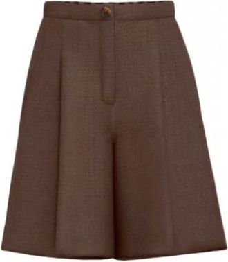 Marella Femme, Shorts, Brun, Taille: 38 FR Shorts