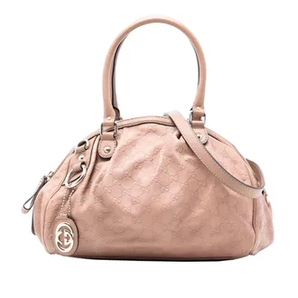 Gucci Blush Guccissima Sukey Satchel