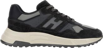 Hogan Flat Shoes Nero Grigio - Gr. UK_7_5 - in Bunt