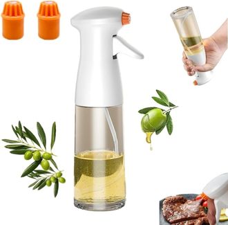 Generic Jamie Oliver &Ouml;l-Spray, 200 ml, Glas Oliven&ouml;l Spr&uuml;hflasche, Spr&uuml;hflasche, K&uuml;chenhelfer, Zubeh&ouml;r f&uuml;r Luftfritteuse, Grillspray, Backen, Backen