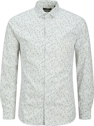 Jack & Jones Jprblablackpool Print L/S Shirt Sn