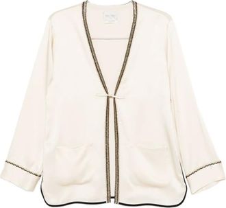 Forte_Forte Femme, Vestes, Blanc, Taille: 40 FR Vestes L&eacute;g&egrave;res