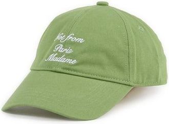Dr&ocirc;le de Monsieur Casquette Slogan Calligraphy en coton