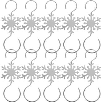 Artibetter 10st&uuml;cke H&auml;ngehaken aus Metall f&uuml;r Weihnachtsstr&uuml;mpfe Wiederverwendbare Strumpfhalter Geschenkaufh&auml;nger f&uuml;r Weihnachtsschmuck Kaminsimshaken