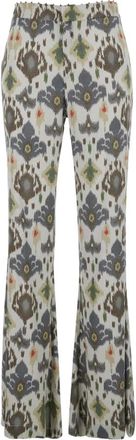 Bazar Deluxe Femme, Pantalons, Multicolore, Taille: 42 FR Wide Pantalons