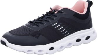 Ara Damen Racer Sneaker, BLAU,BLAU-BLAU Shinny/BLAU-Silver, 37.5 EU