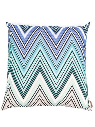 Missoni Home coussin dextérieur Kew 40 cm x 40 cm - Bleu