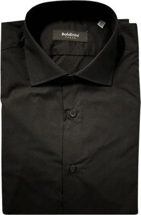 Baldinini Homme, Chemises, Noir, Taille: M Chemise Slim Fit