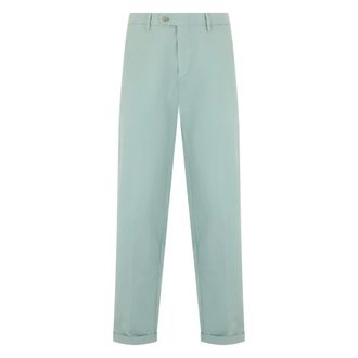 Fedeli Straight-Leg Cropped Hosen - - Trousers - Herren - Blau - L