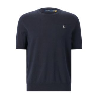 Polo Ralph Lauren T-shirt &agrave; col rond - Homme - Tops - Noir - Taille: 2XL