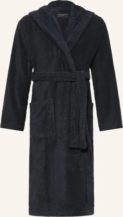 Marc O'Polo Marc Opolo Herren-Bademantel Mit Kapuze blau