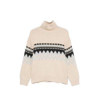 Allude High-neck Cashmere Sweater