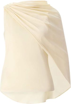 Rotate Rotate Birger Christensen, Femme, Tops, Jaune, Taille: 38 FR Cape Top