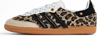adidas Low-Top Sneaker - Leopard Print Low-Top Sneakers - Gr. 36 (EU) - in Braun - f&uuml;r Damen