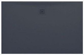 Laufen Laufen - Passion Duschwanne aus Marbond 140x90x3cm,Ablauf lange Seite,anthrazit