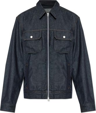 Rag & Bone Homme, Vestes, Bleu, Taille: XS Beau Denim Trucker Jacket