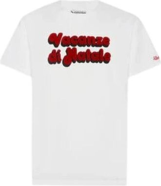 MC2 Saint Barth Homme, Tops, Blanc, Taille: S Arnott Warm T-Shirt