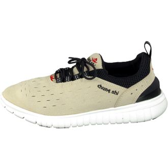 CHUNG SHI Unisex Duflex Trainer Schnürhalbschuhe, Grau, 34/35 EU (XXS)