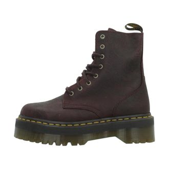 Dr. Martens Jadon Emboss Floral - - Shoes - Damen - Rot - 36 EU