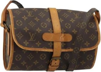 Louis Vuitton Pre-owned Sac bandouli&egrave;re Marne - Femme - Pre-owned - Brun - Taille: ONE Size