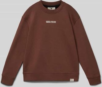 Garcia Sweatshirt mit gerippten Abschlüssen