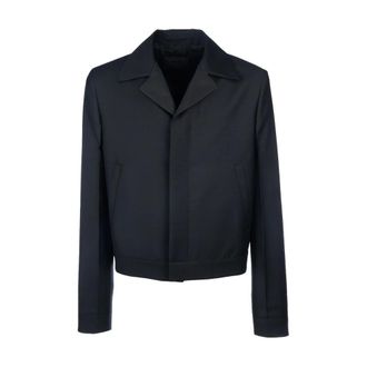 Prada Herren, Jacken, Schwarzk, MGr&ouml;&szlig;e