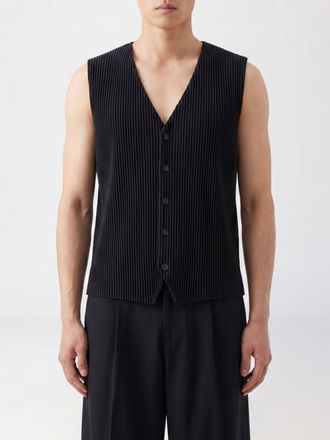 Homme Pliss&eacute; Issey Miyake Pull Homme couleur Noir