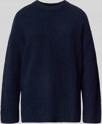 Pieces Pullover mit gerippten Abschl&uuml;ssen