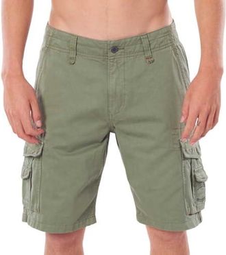 Rip Curl Rip Curl - Short Cargo Classic Surf Trail pour Homme - Logo s&eacute;rigraphi&eacute;, poches multiples, poche arri&egrave;re &agrave; rabat - 100% Coton