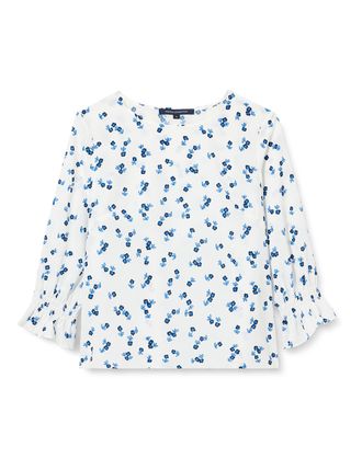 French Connection Damen Betsy Crepe Light Top Bluse, Sommerwei&szlig;, M