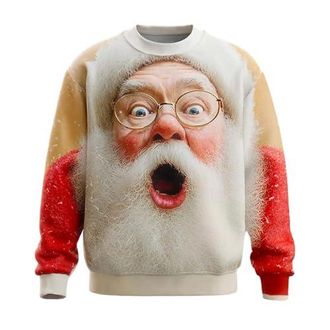 Generic Pull De No&euml;l Pas Cher Homme Sweatshirts Gris Rouge Bordeaux Daddy Fourr&eacute; Personnalis&eacute; Simple &Eacute;lectrique Tricot Prix Couple Suite Assorti Pecheur New M