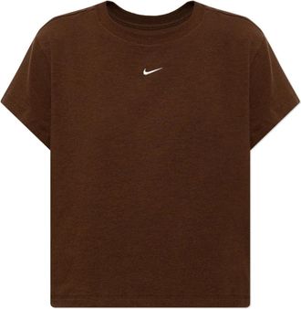 Nike Femme, Sport, Brun, Taille: 36 FR Tee Chill Knit Sportswear