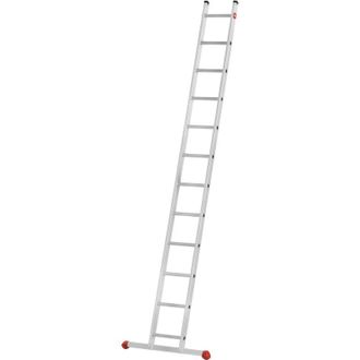 Hailo Aluminium-Anlegeleiter ProfiStep uno 12 Sprossen