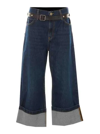 Mulberry Straight Leg Jeans - Blau