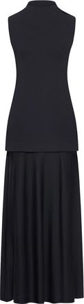 Jil Sander Pull Col Roul&eacute; - Noir